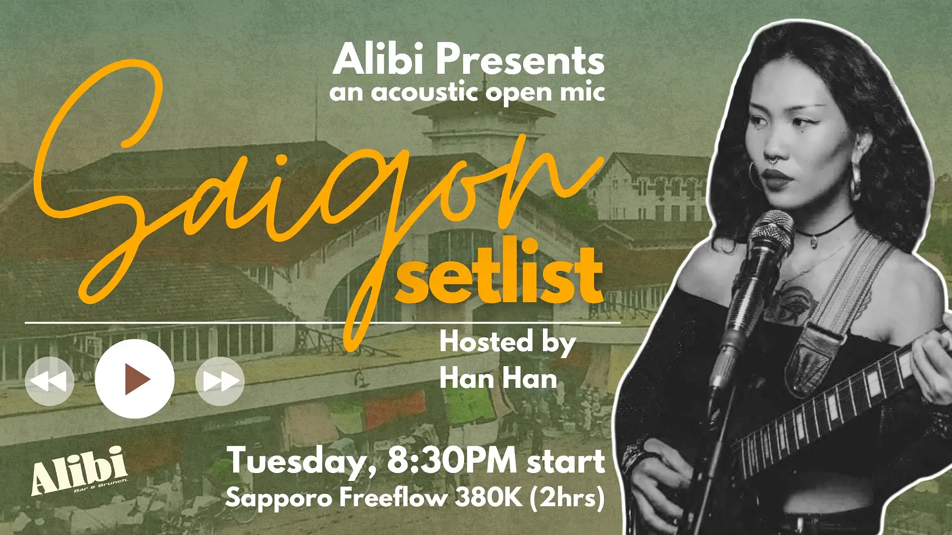 Saigon Setlist: Acoustic Open Mic Night @ Alibi - Saigoneer