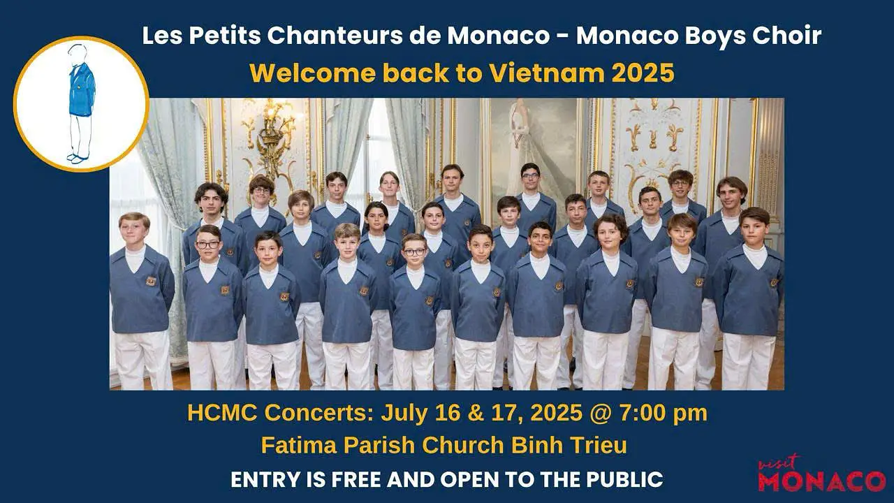 Monaco Boys Choir Concerts in HCMC @ Fatima Parish Church Binh Trieu ...