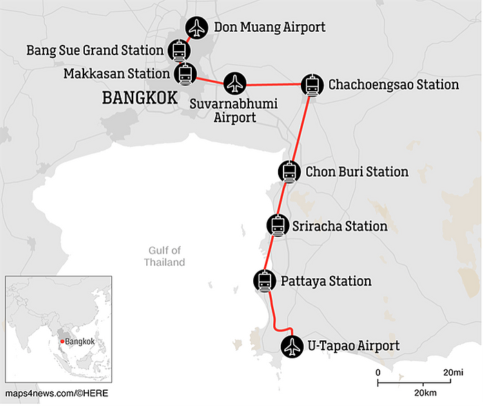 Inside Thailand's Ambitious High-Speed Train Project Linking Bangkok ...