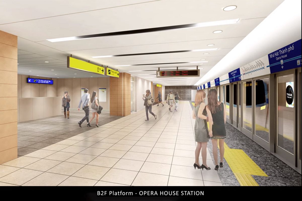 Opera House Metro Station Expected to Open for Public Visits by April ...