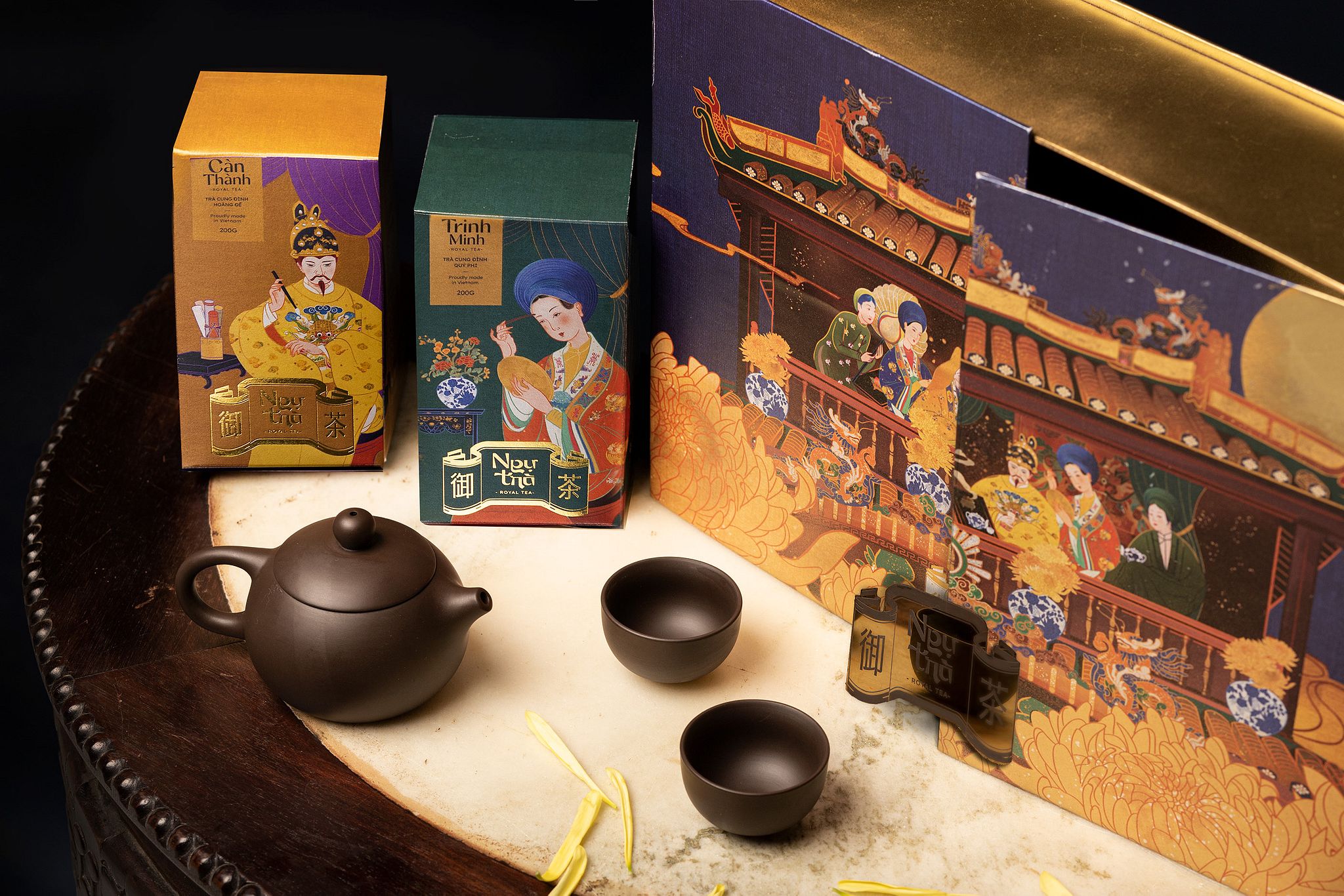 [Photos] A Royal Tea Set, as Envisioned by a Vietnamese Graphic ...