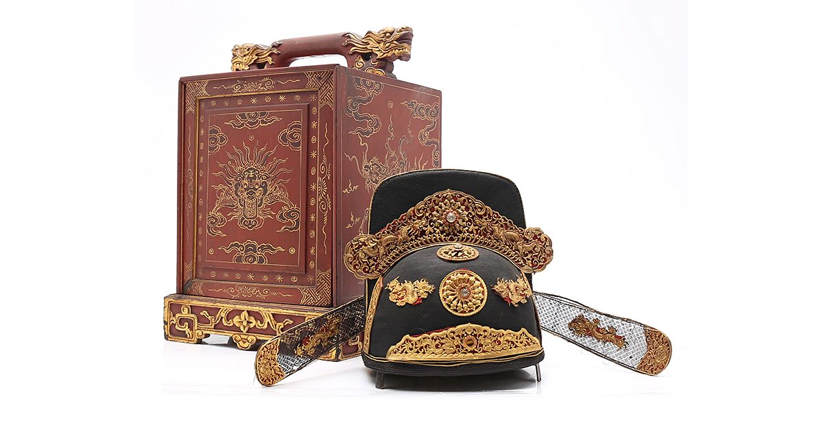 Nguyen-Era Mandarin Cap Purchased at Auction in Spain for EUR600,000 ...