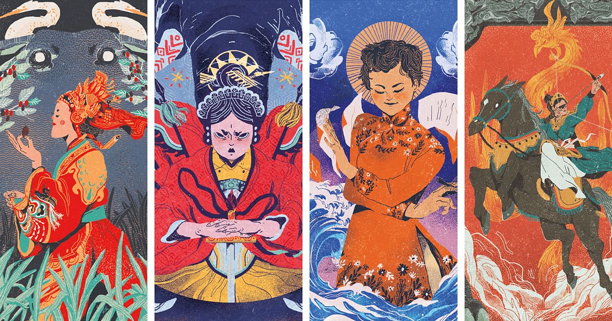 Ten Iconic Vietnamese Women as Drawn by Illustrator Camelia Pham ...