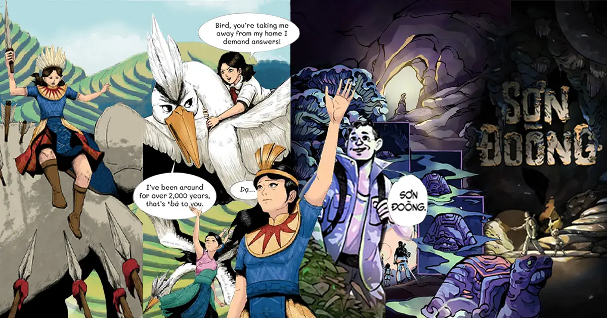 Via Webcomics About Sơn Đoòng, Hai Bà Trưng, a Link to Vietnam Across the Ocean - Saigoneer
