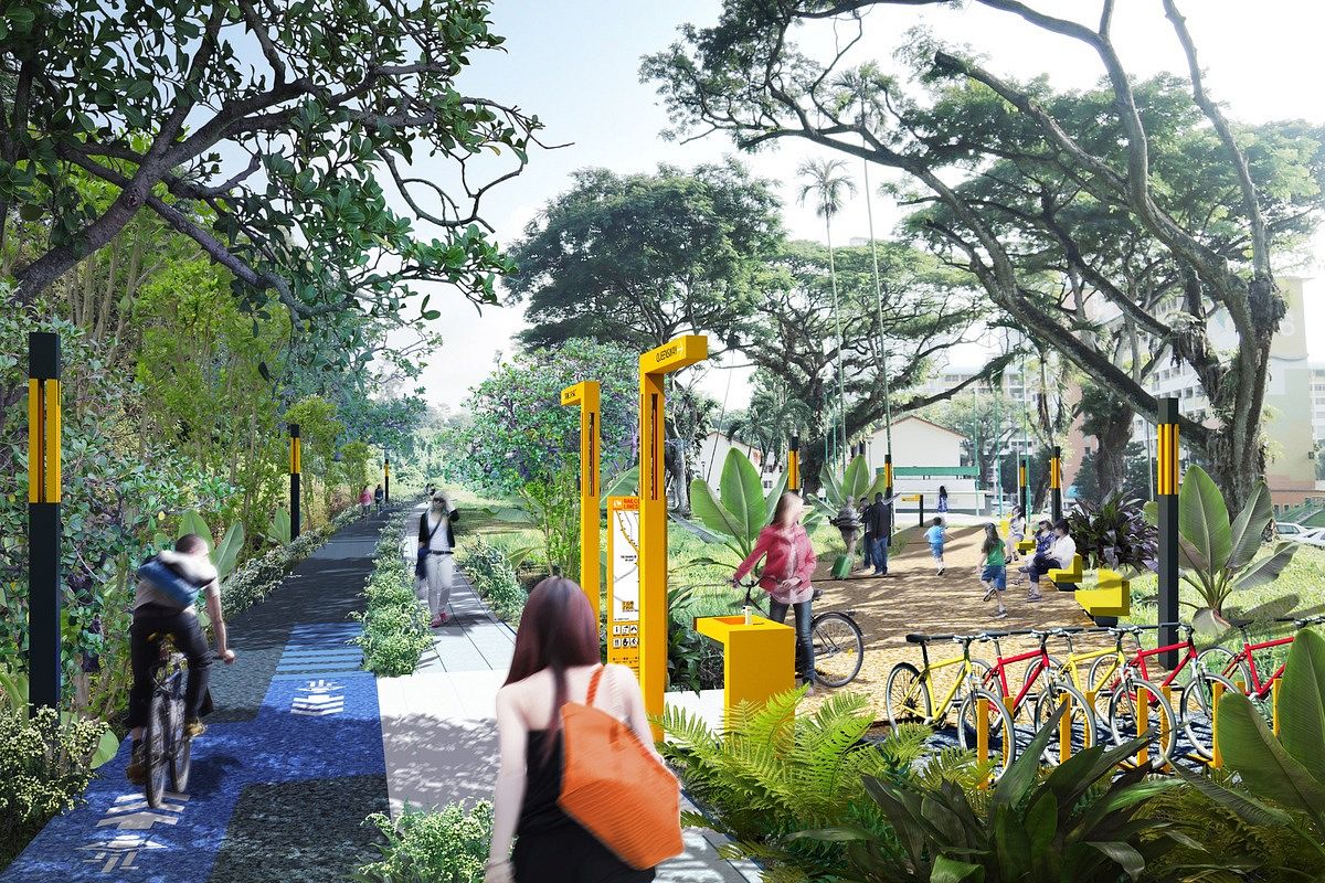 [Photos] Singapore’s New 24km-Long Park Will Include Yoga, Climbing ...