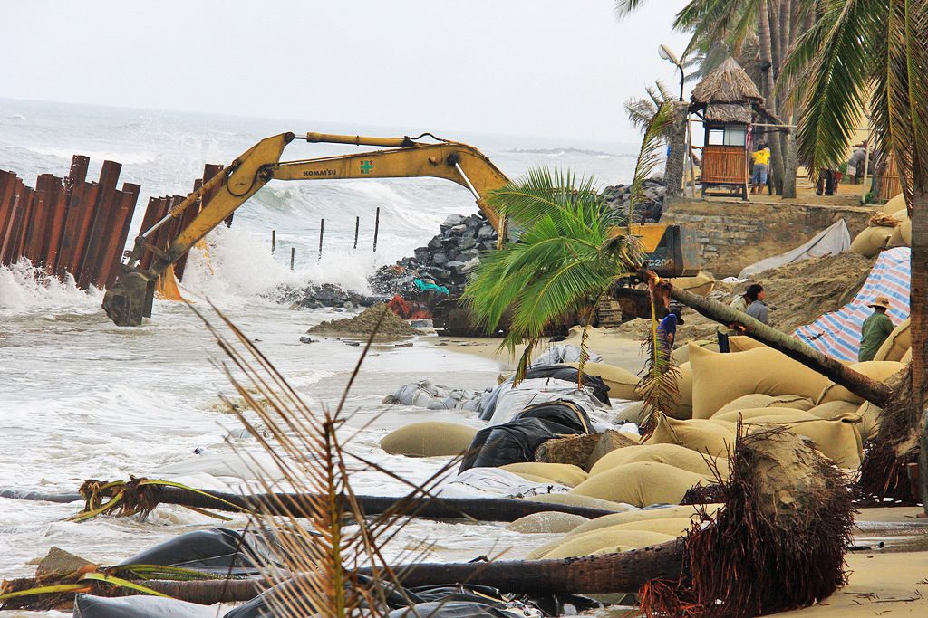 Popular Hoi An Beach Has Nearly Disappeared Due to Erosion - Saigoneer