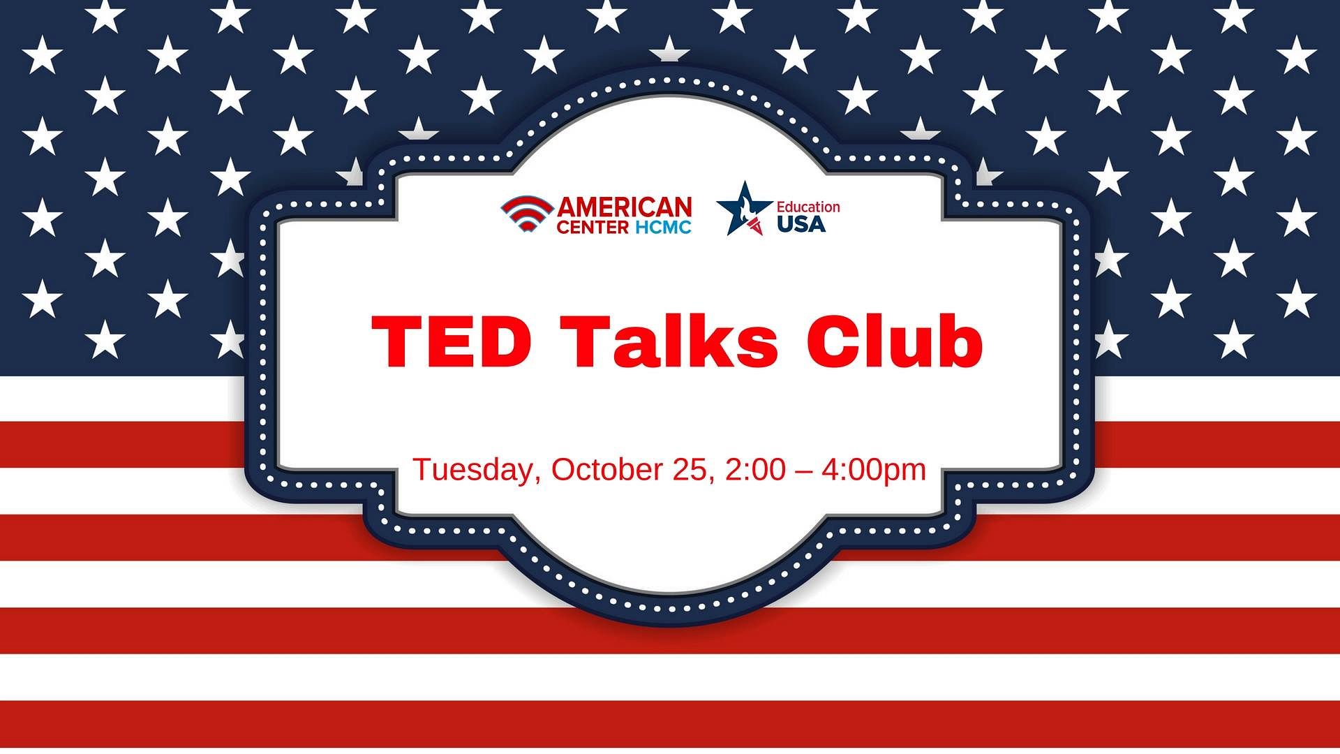 TED Talks Club @ The American Center - Saigoneer