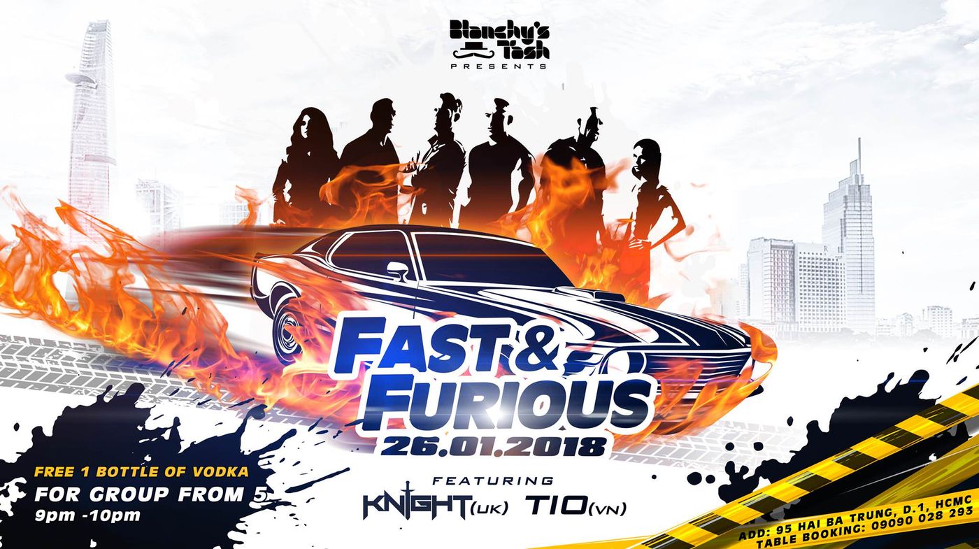 Fast & Furious Party @ Blanchy's - Saigoneer