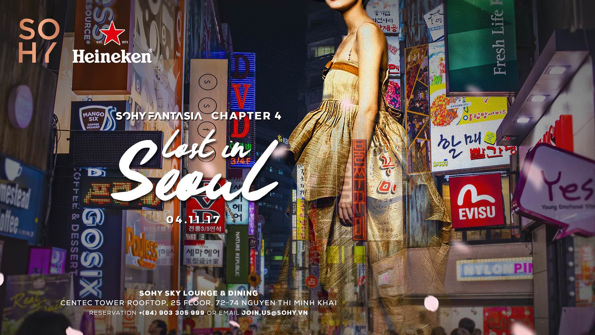 SOHY Fantasia | Chapter 04 - Lost in Seoul @ SOHY Sky Lounge & Dining ...