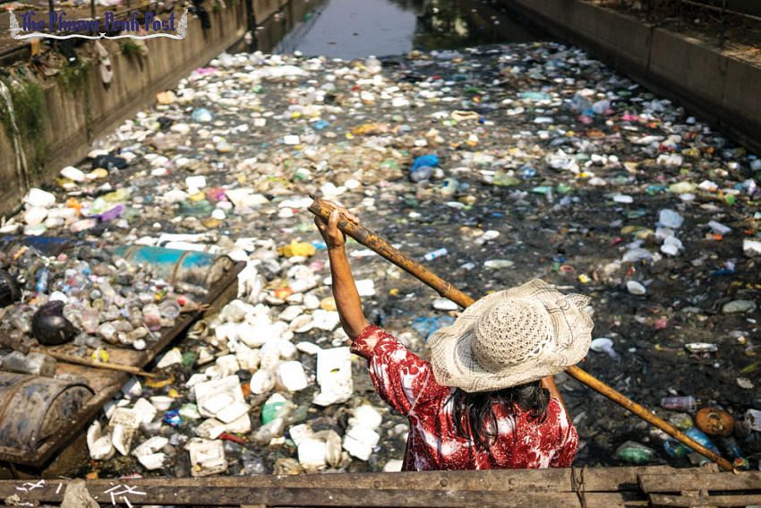Phnom Penh's Canals Disappear Beneath a Sea of Pollution - Saigoneer