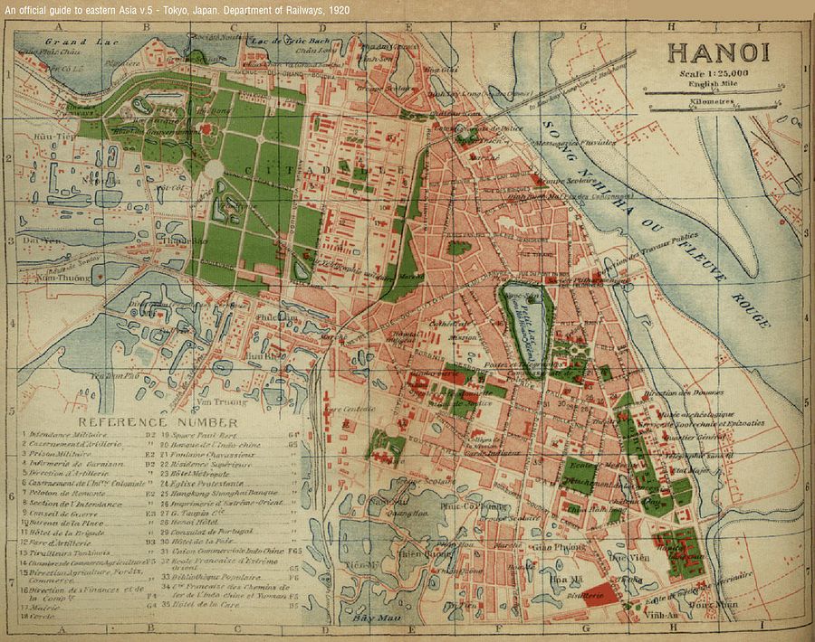 [Maps] A Brief Cartographical History of Hanoi in 1873-1936 - Saigoneer