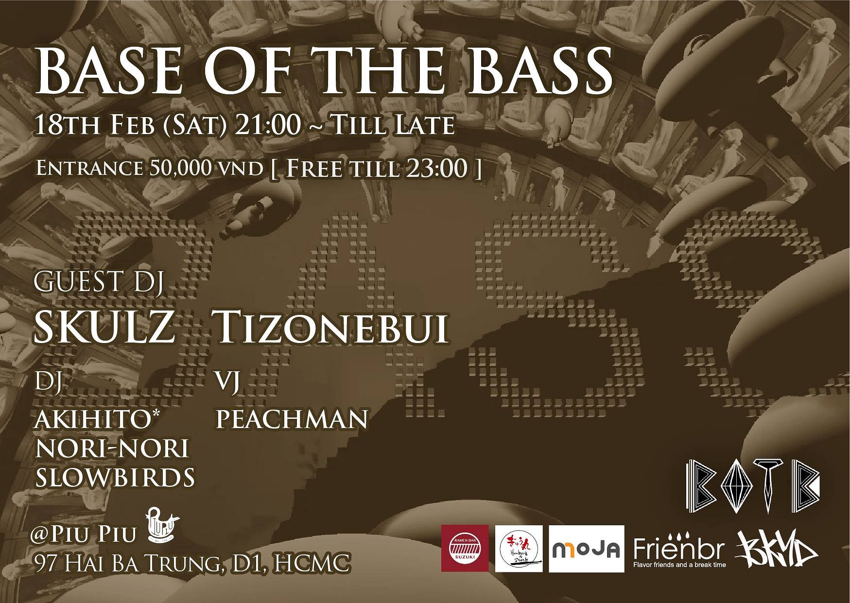 BASE of the BASS #24 @ Piu Piu - Saigoneer