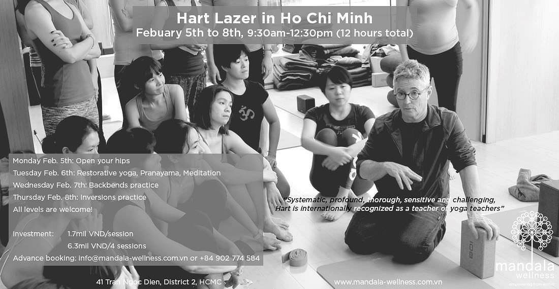 Hart Lazer in Ho Chi Minh @ Mandala Wellness - Saigoneer
