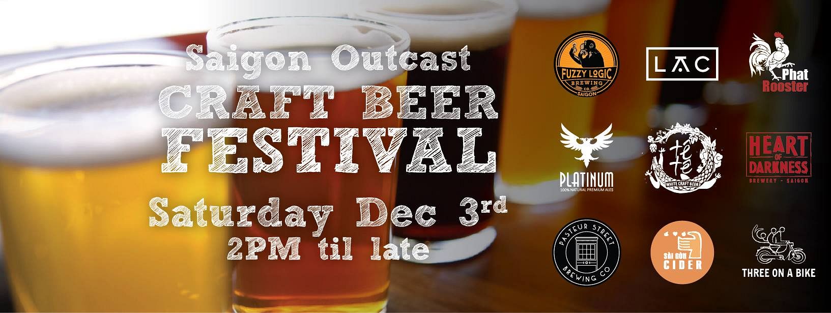 Saigon Craft Beer Festival @ Saigon Outcast - Saigoneer
