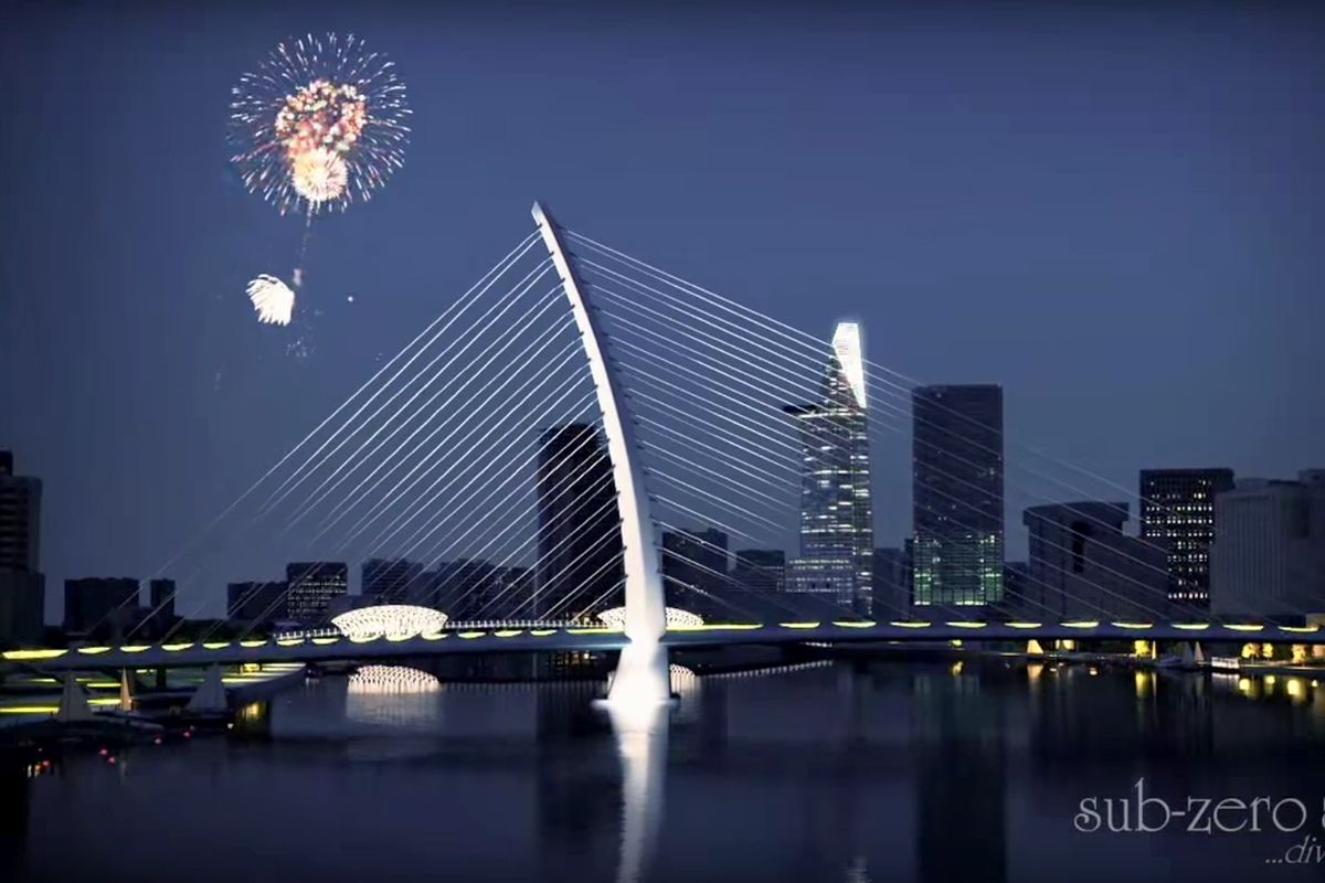 [Video] 3-D Animation Spotlights Thu Thiem 2 Bridge - Saigoneer