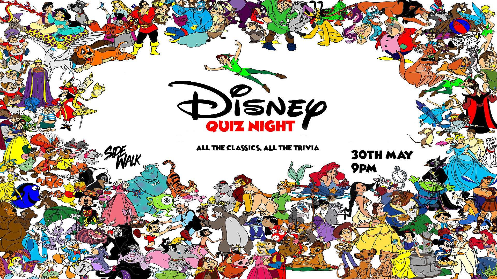 Disney Classics Quiz Night @ Sidewalk Hanoi - Saigoneer