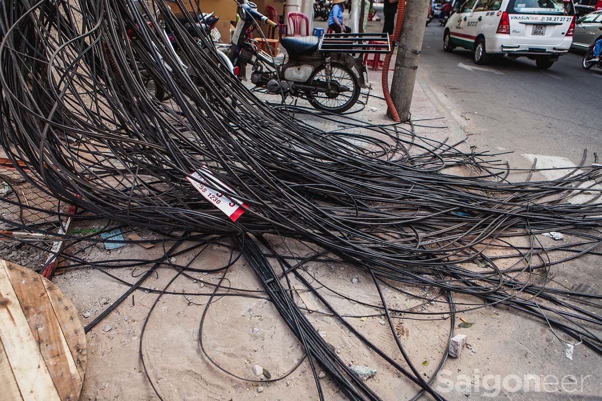 Saigon to Bury All Electrical Wires by 2020 - Saigoneer
