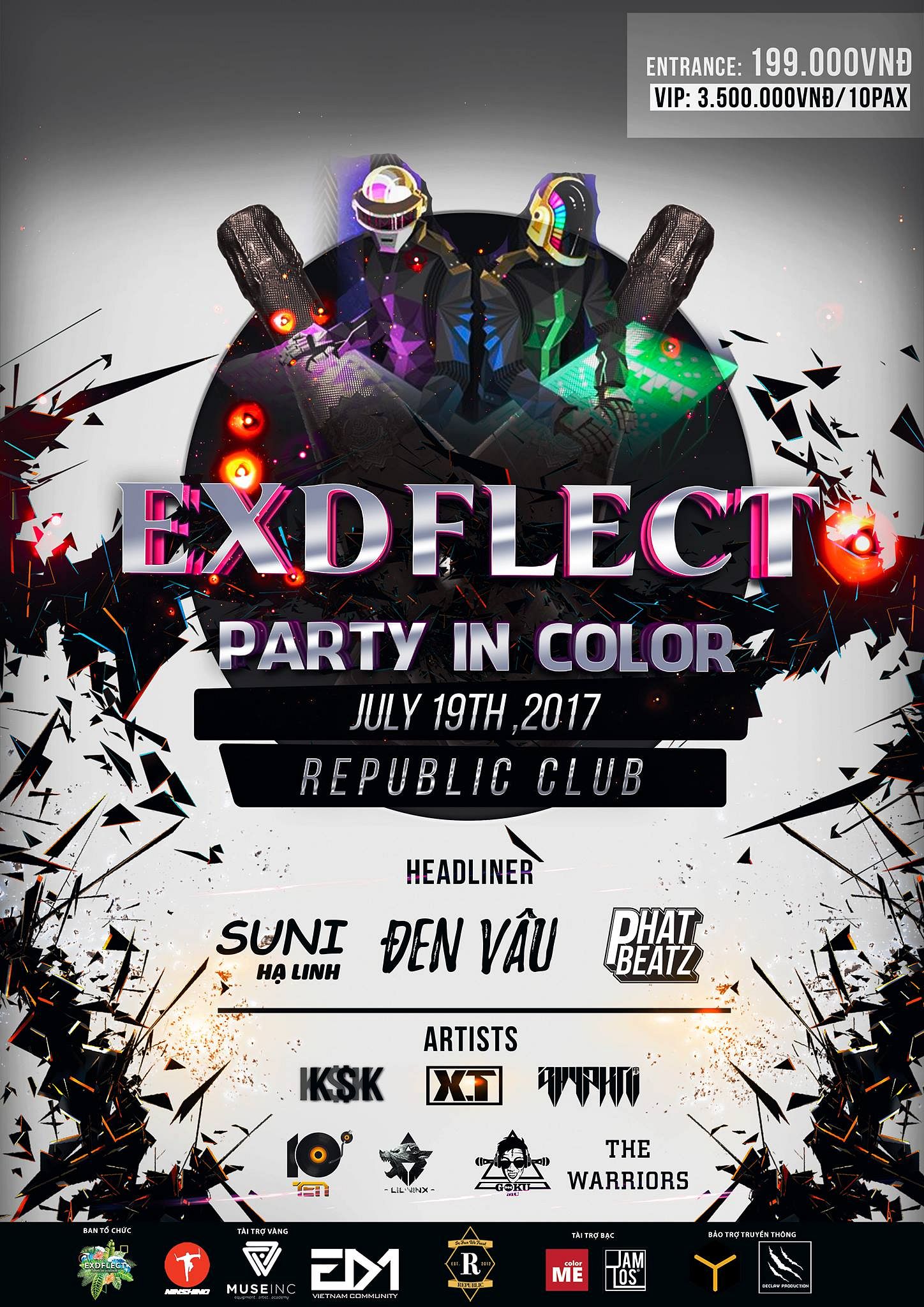 Exdflect Party In Color @ Republic Club - Saigoneer