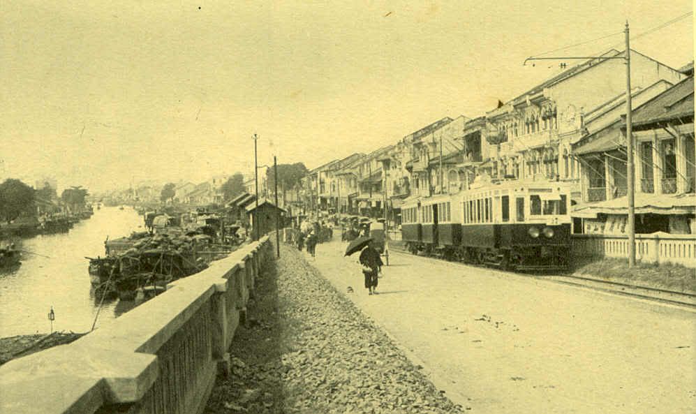 Old Saigon Picture of the Day: Cho Lon Streetcars - Saigoneer