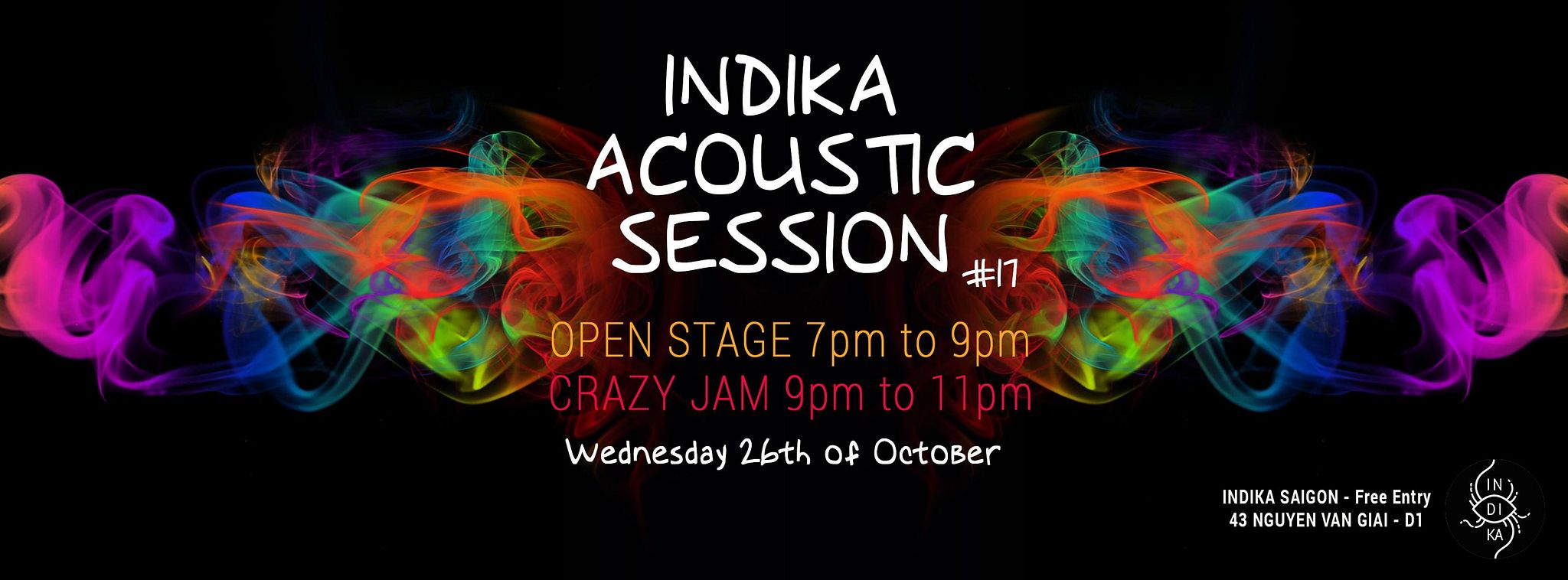Indika Acoustic Session 17 ! Open Stage & Crazy Jam @ Indika - Saigoneer
