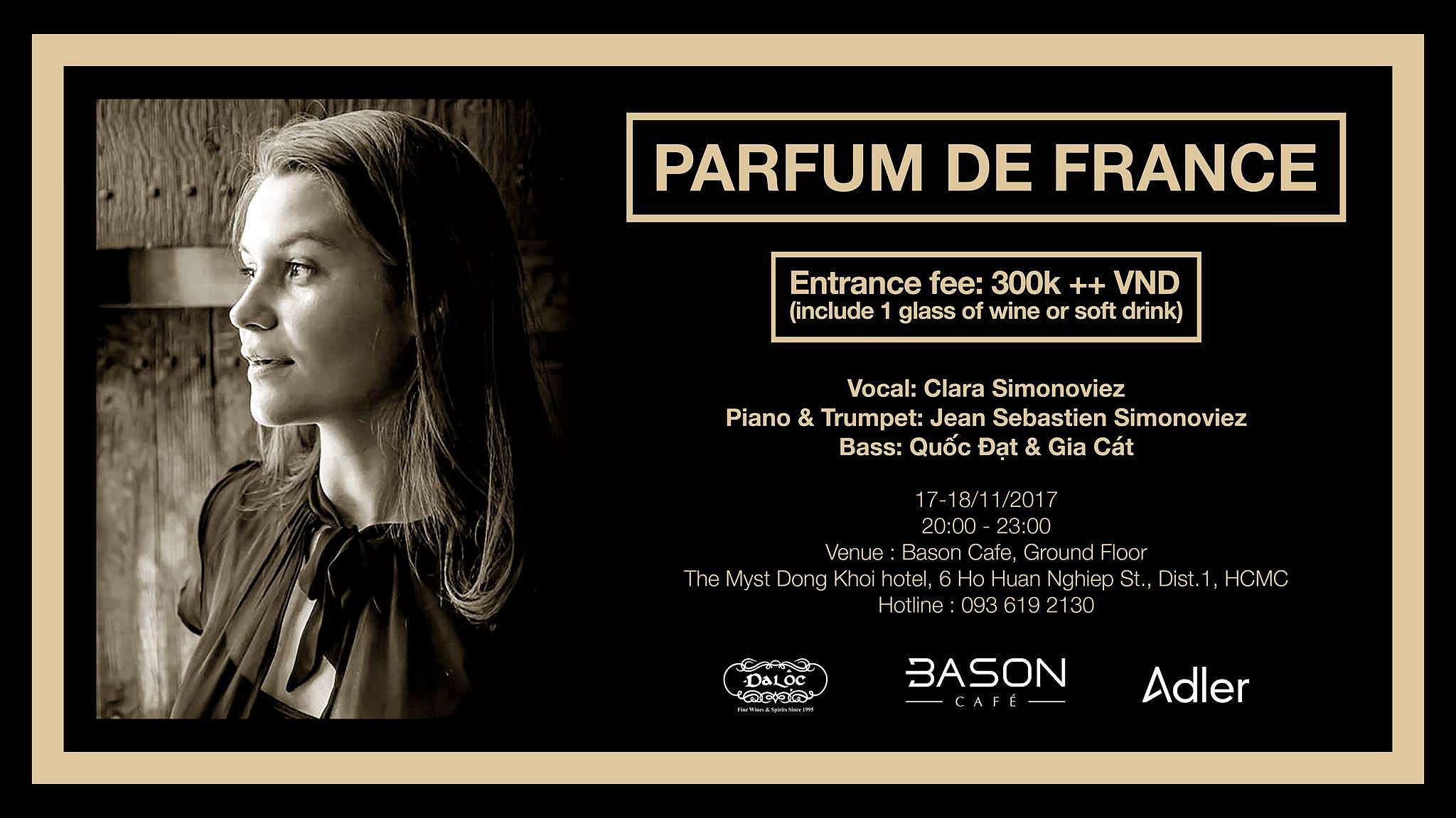Parfum De France @ Bason Cafe - Saigoneer