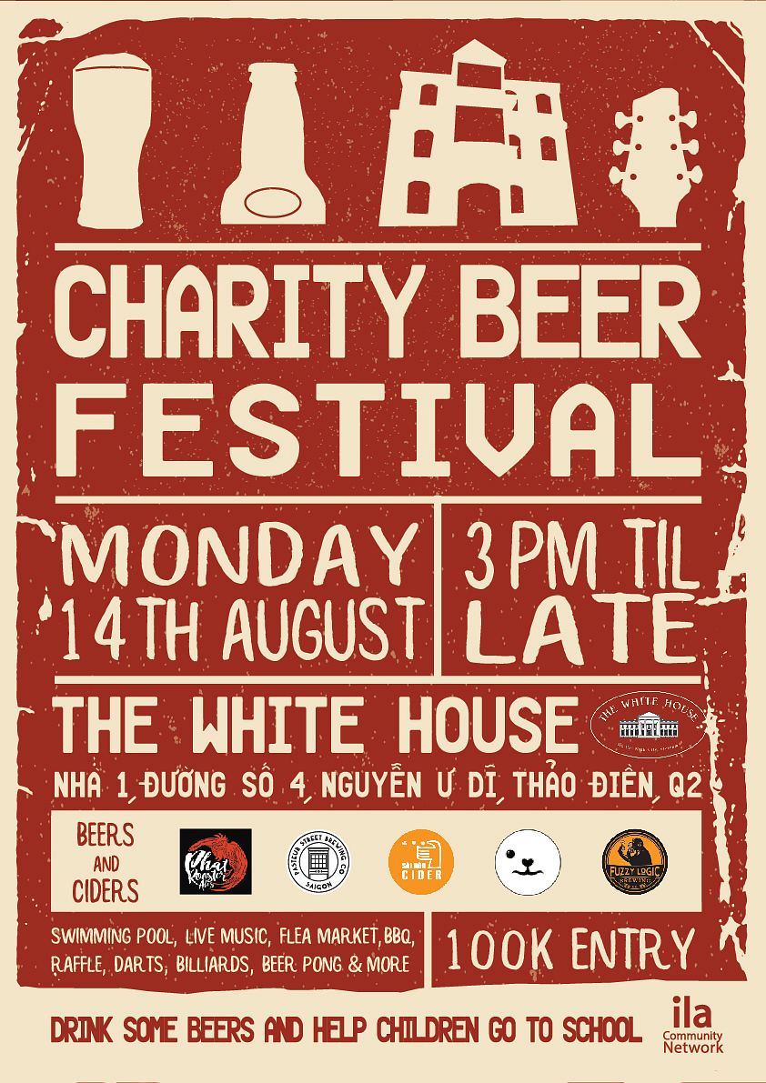 Charity Beer Festival @ The White House - Saigoneer