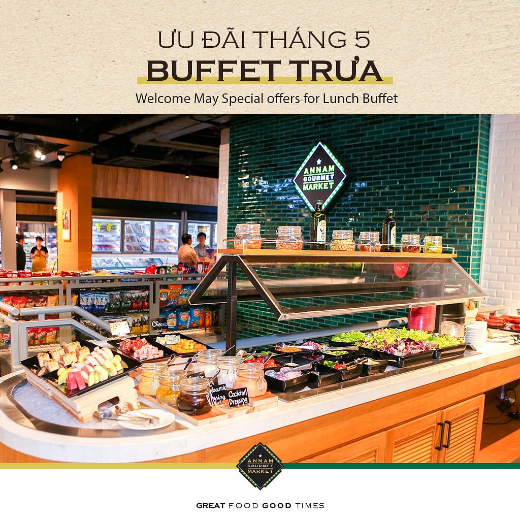 Enjoy Buffet – Free Coffee @ Annam Gourmet Market - Saigoneer