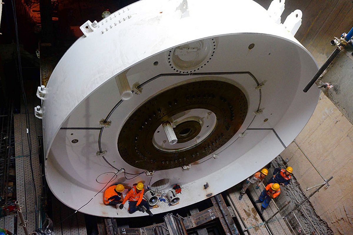 Saigon Installs Underground Tunnel-Boring Machine for Metro ...