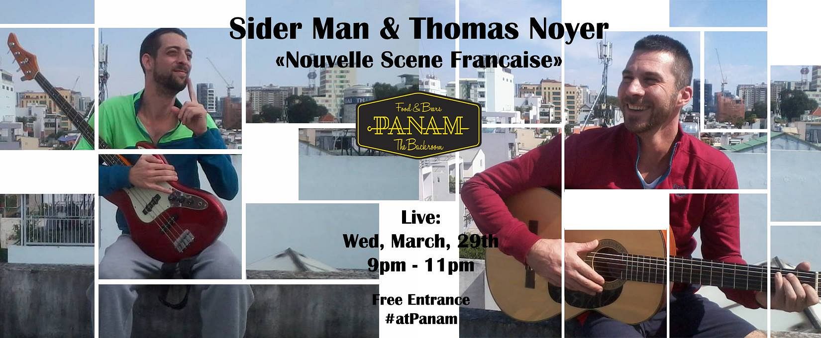 Live #atPanam: Sider Man & Thomas Noyer @ Panam - Saigoneer