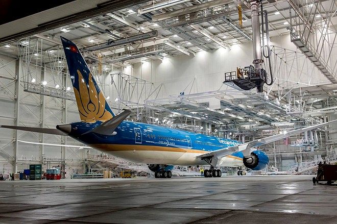 [Photos] Vietnam Airlines' First Boeing 787-9 Dreamliner Almost Ready ...