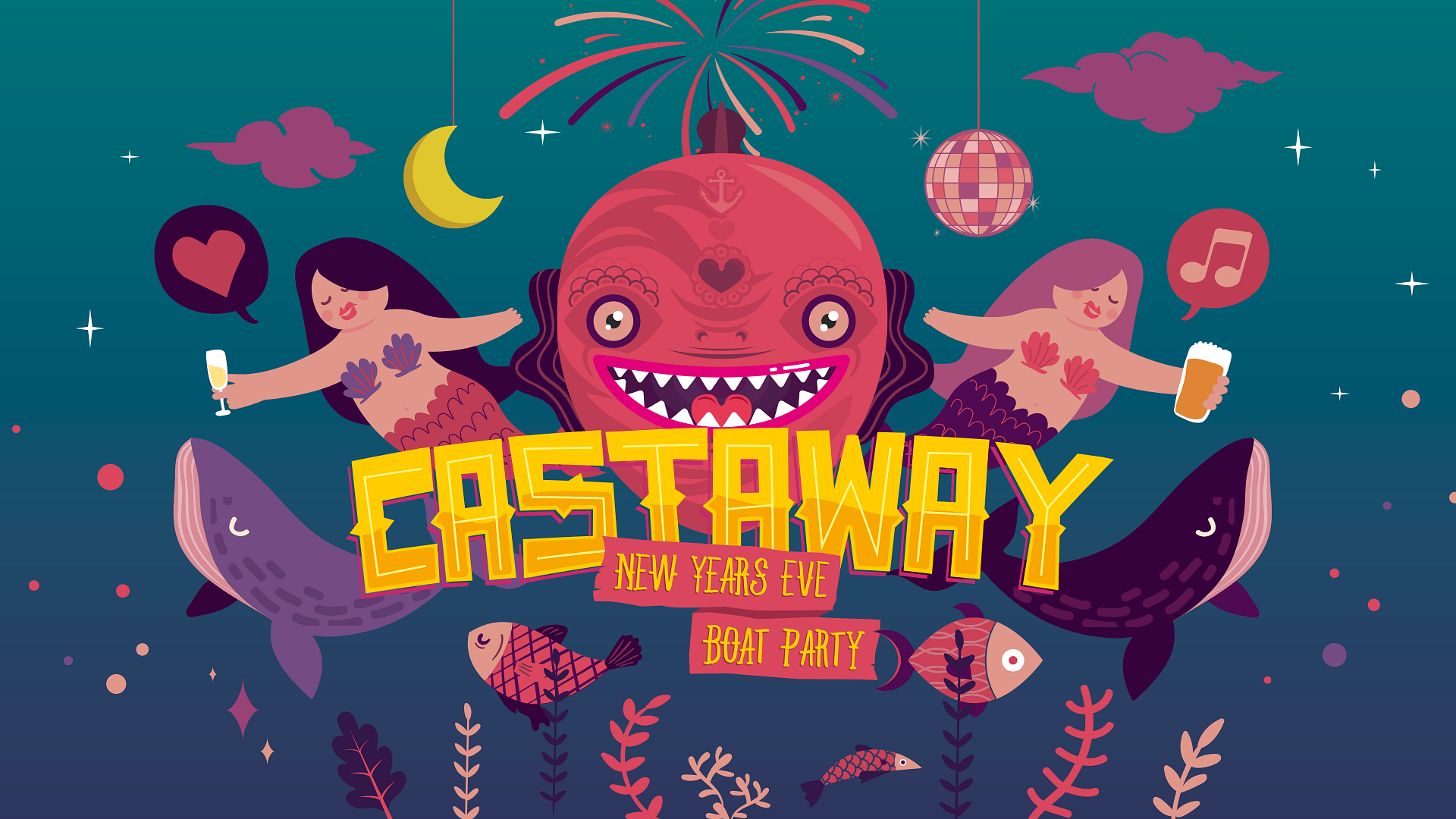 Castaway NYE Party 2016 @ Rogue Saigon - Saigoneer