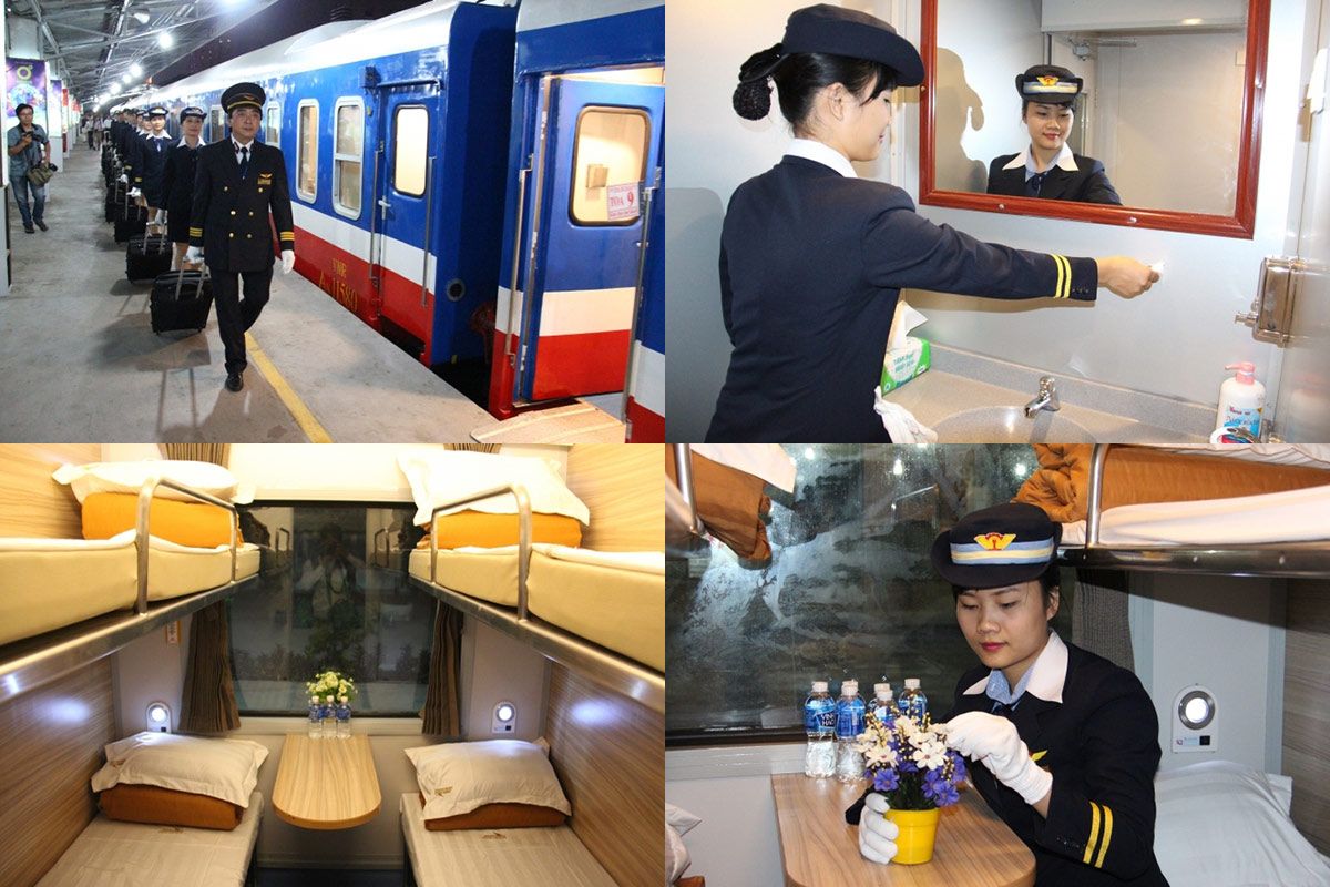 [Photos] 5-Star Train Makes Debut on Vietnam’s North-South Railway ...