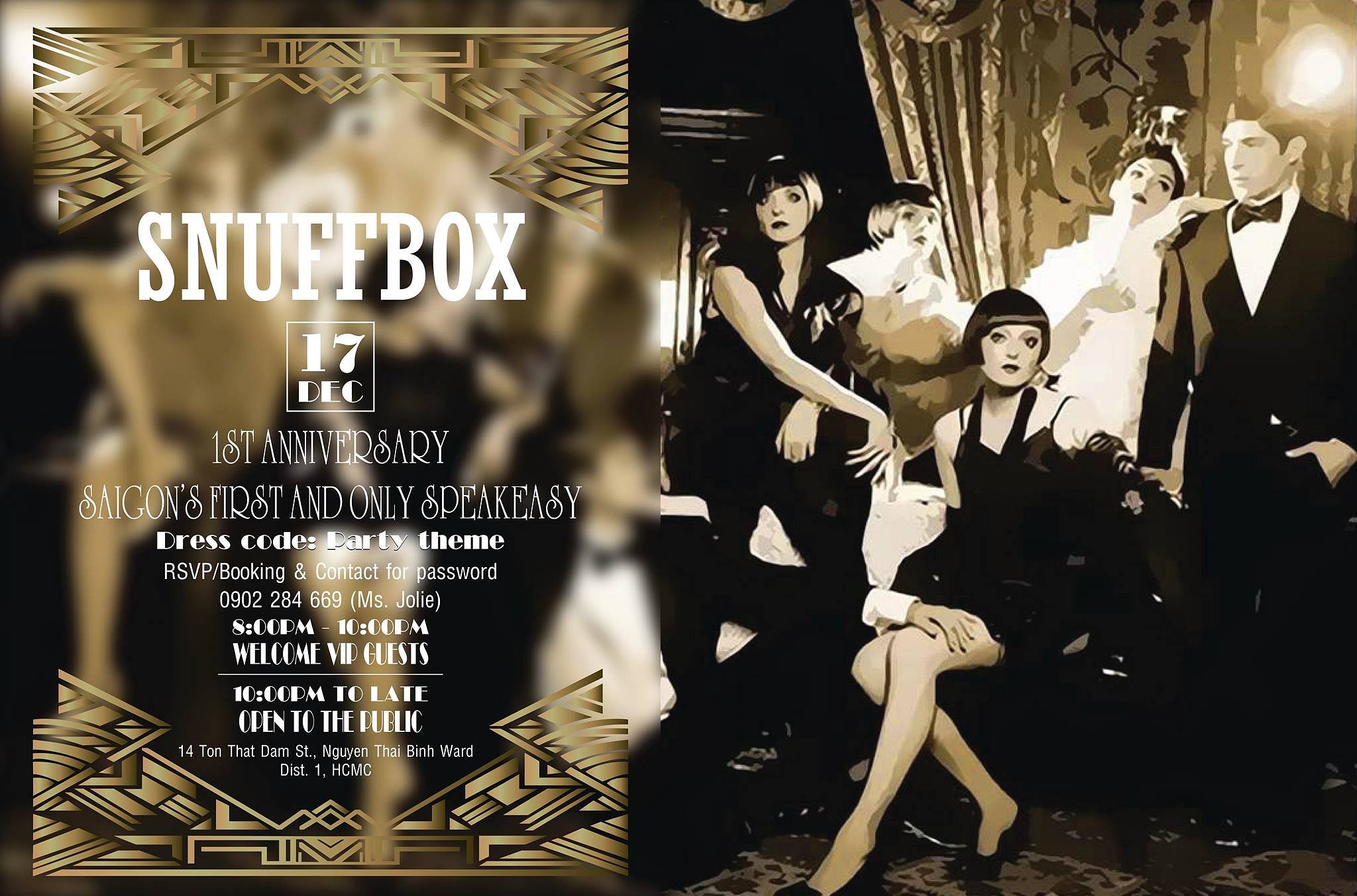 Snuffbox 1st Anniversary @ Snuffbox - Saigoneer