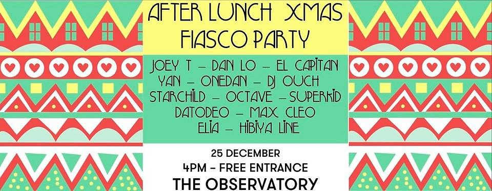 After Lunch Xmas Fiasco Party @ The Observatory - Saigoneer