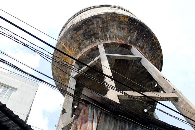 [Photos] This Colonial-Era Water Tower Is About To Collapse - Saigoneer
