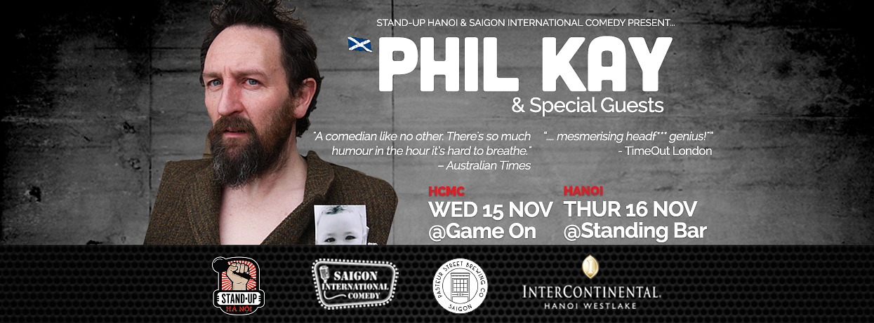 Stand-Up Comedy with Phil Kay @ Game On - Saigoneer