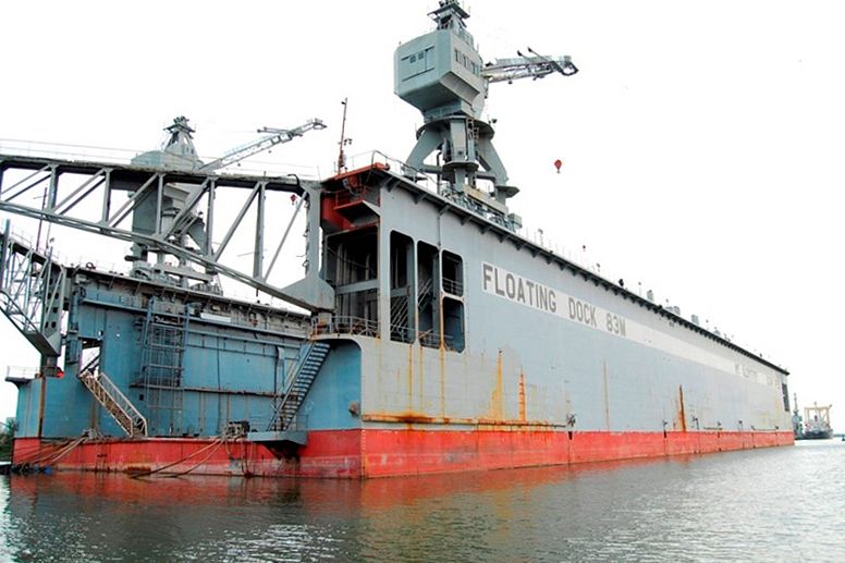 Vinalines Tries to Sell Its Run-Down $22m Floating Dock for $1m - Saigoneer