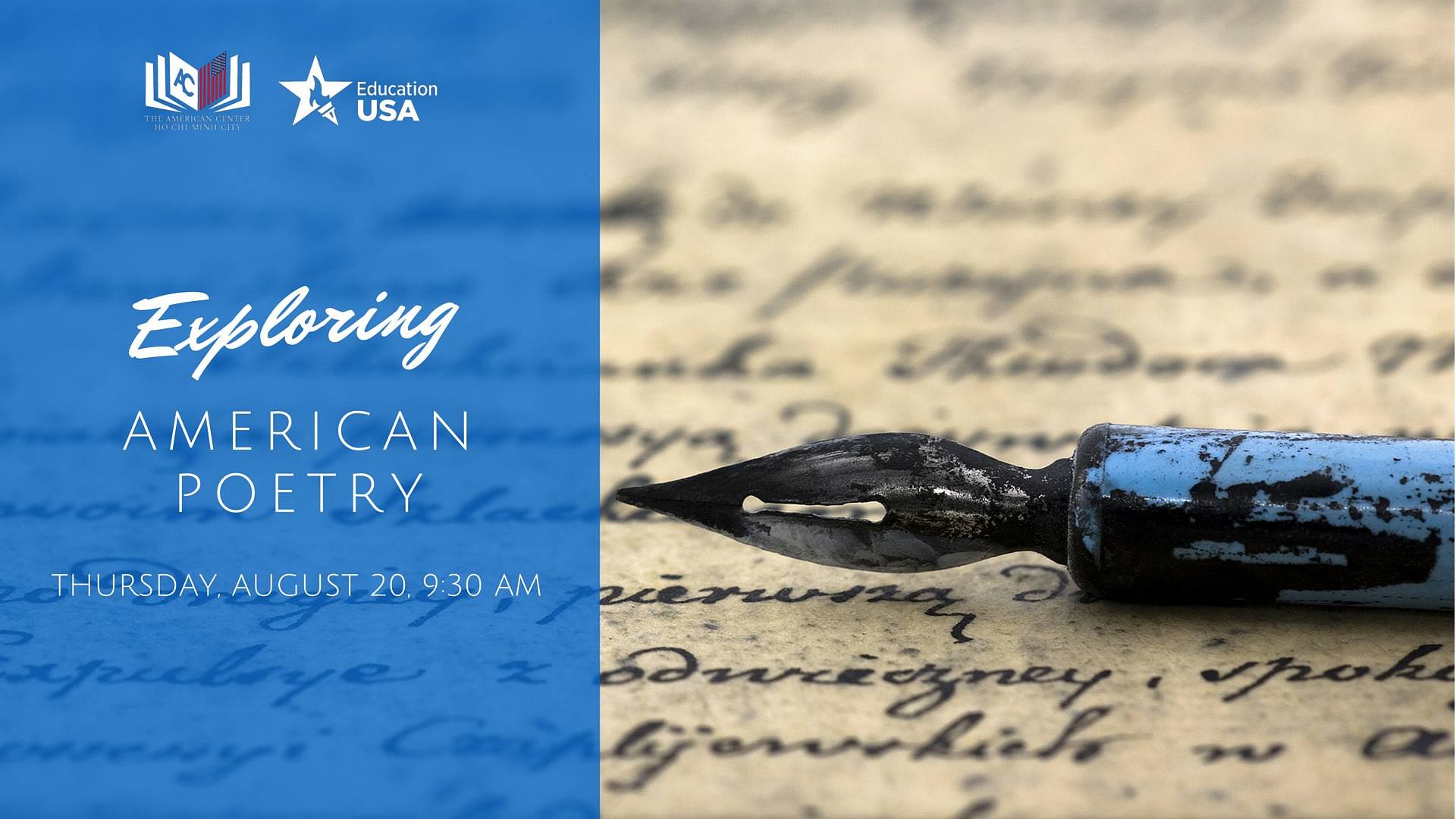 Exploring American Poetry @ The American Center - Saigoneer