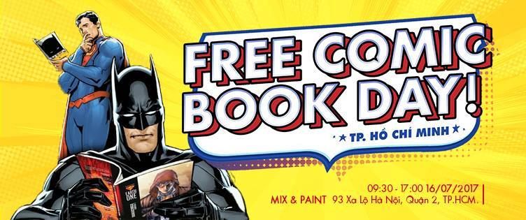 FCBD - HCM 2017 @ Mix & Paint Bar Live - Saigoneer