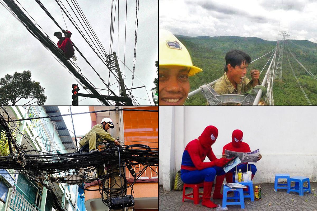 10 Photos Of The Amazing Vietnamese Spider-Men - Saigoneer