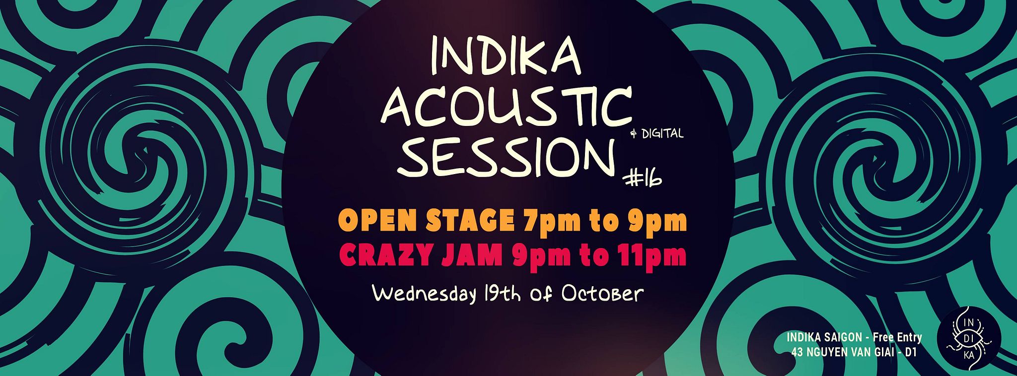 Indika Acoustic Session 16 - Open Stage & Crazy Jam @ Indika - Saigoneer
