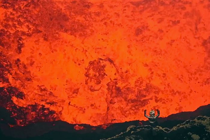 Incredible Video Shows Man “Dive” Into Exploding Volcano - Saigoneer