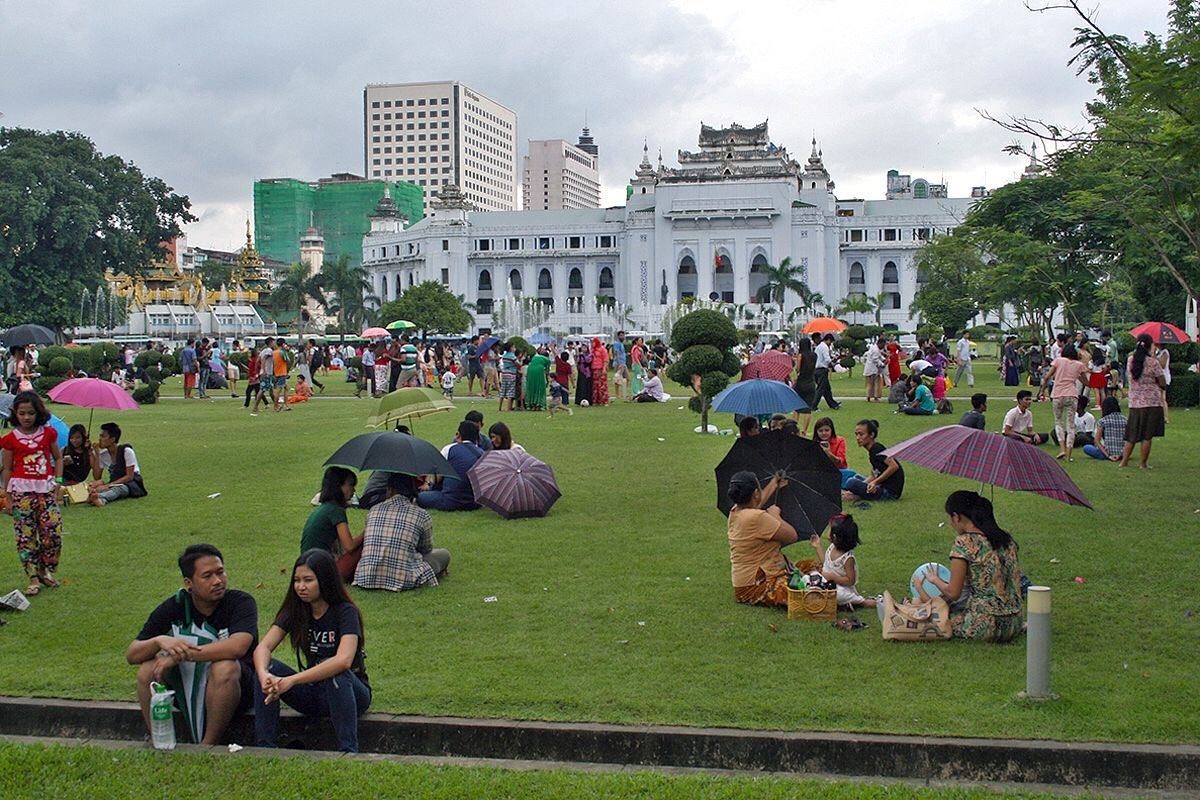 As Myanmar Grows, Yangon Balances History With Modern Development ...