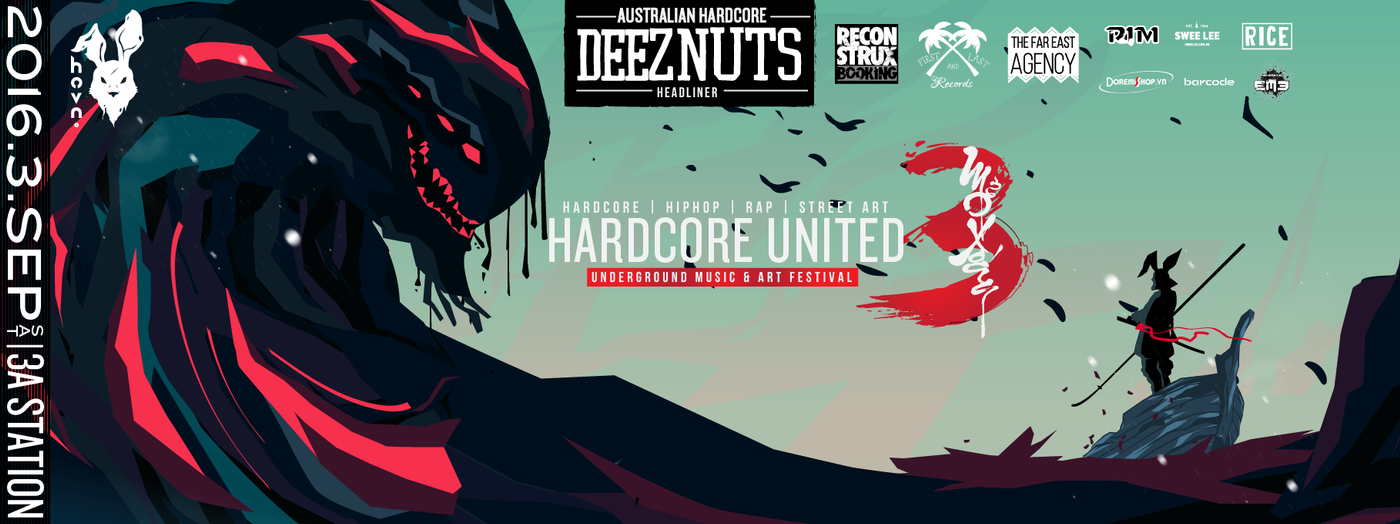 Hardcore United 3 @ 3A Station - Saigoneer
