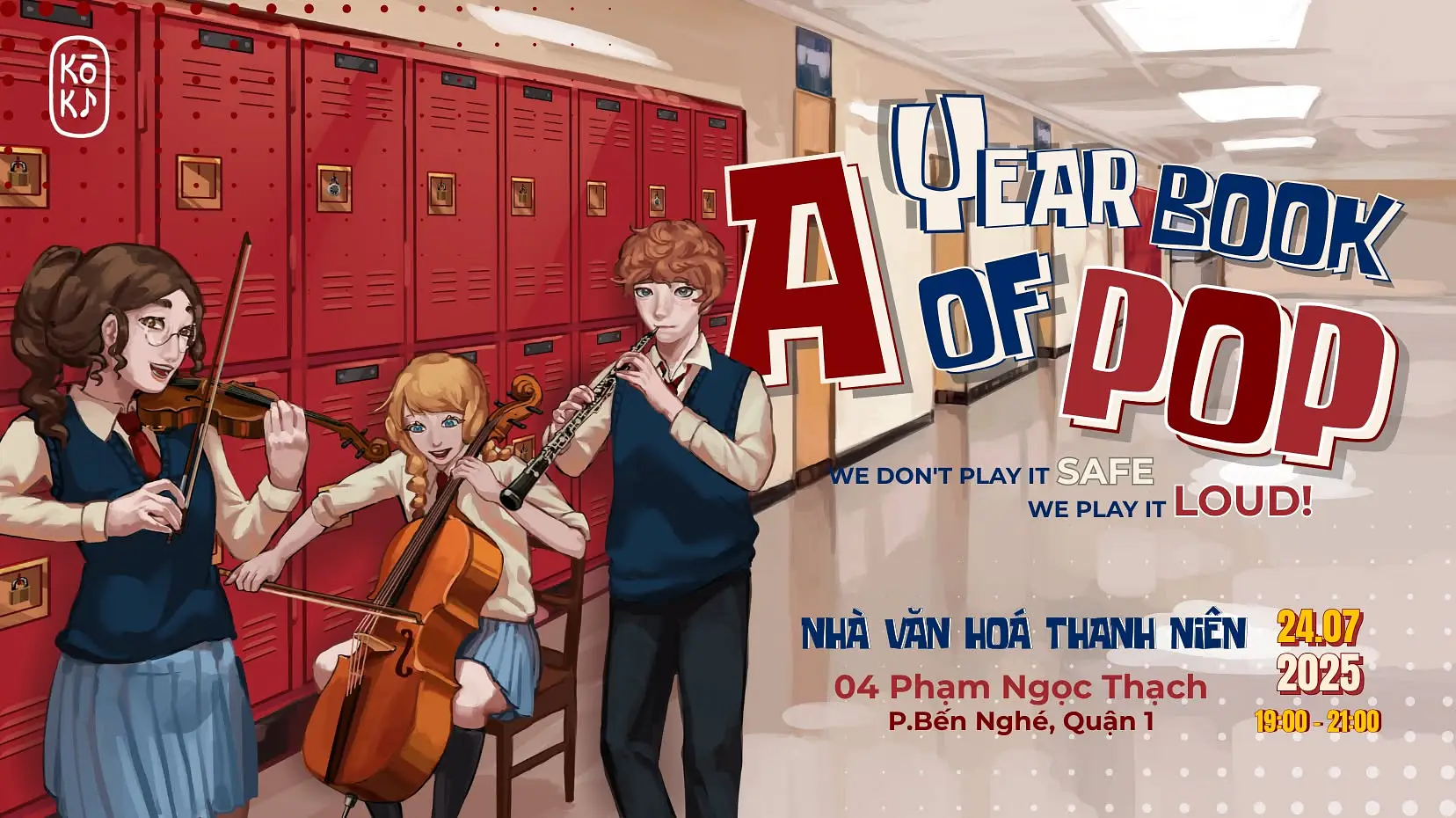 Koki Summer Concert: “A Yearbook Of Pop” @ Youth Cultural House - Saigoneer