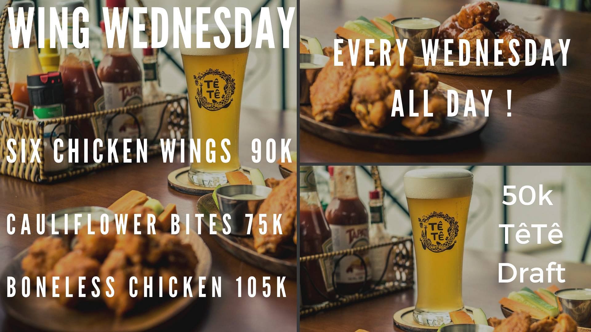 Wing Wednesday @ BoatHouse Restaurant - Saigoneer