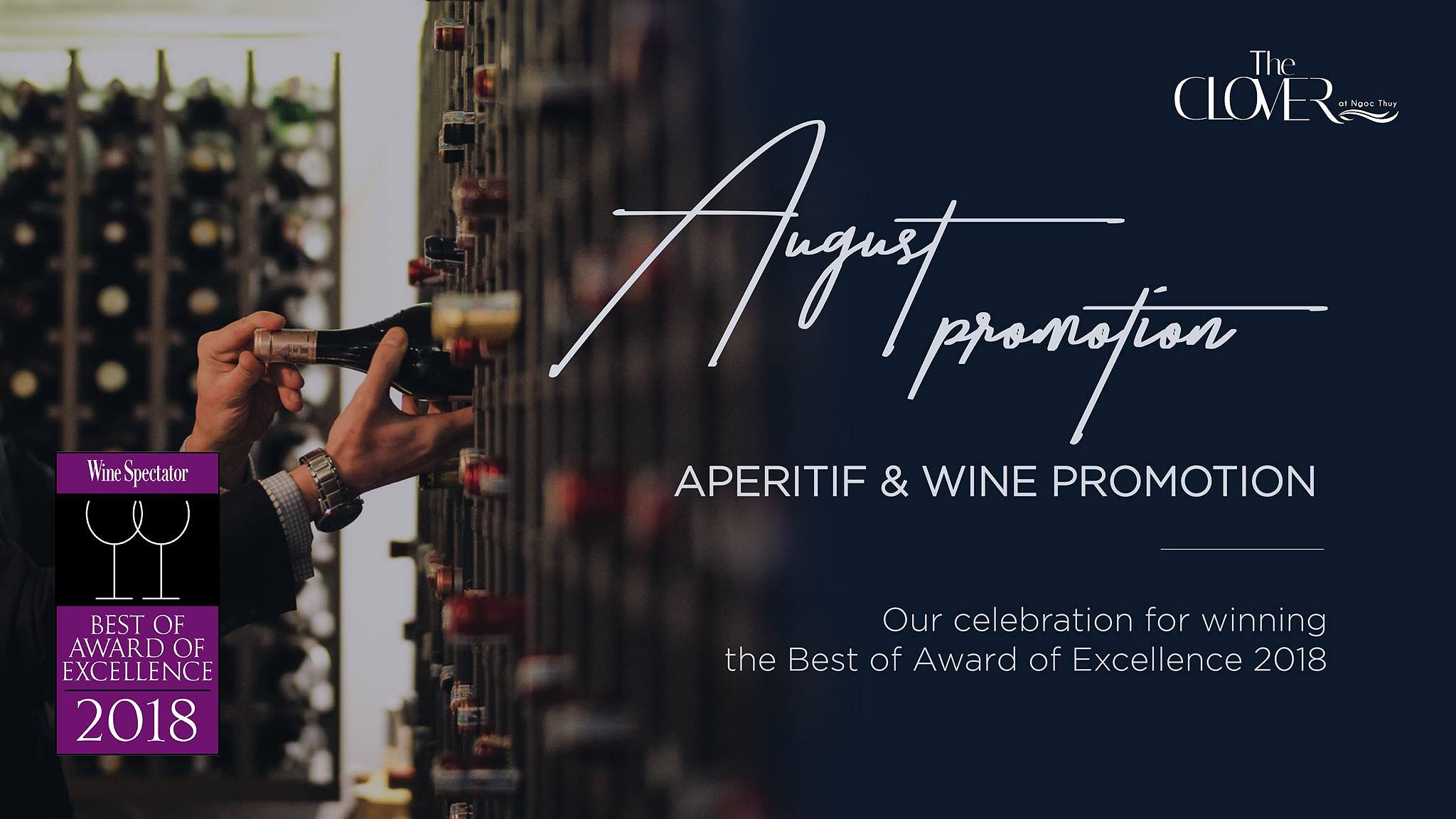 August Promotion - Aperitif & Wine @ The Clover at Ngoc Thuy - Saigoneer