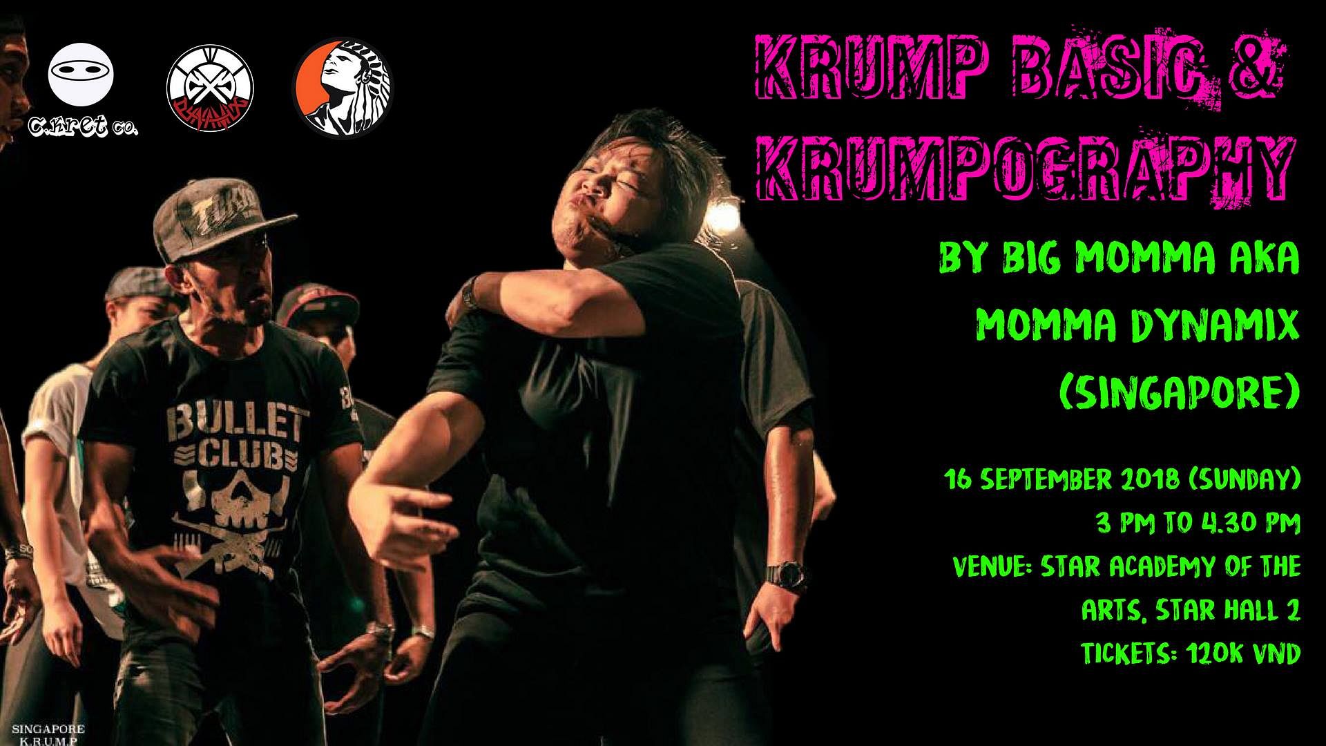 Krump Basics and Krumpography @ Star Academy of the Arts (SAA) - Saigoneer
