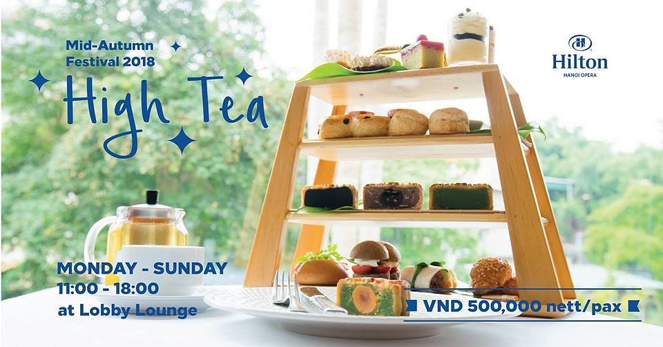 Mid-Autumn Festival HIGH TEA @ Hilton Hanoi Opera - Saigoneer
