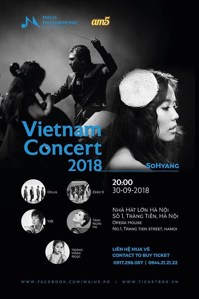 Vietnam Concert 2018 - Maius Philharmonic @ Hanoi Opera House - Saigoneer
